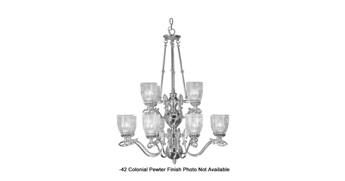 International Lighting 24021-42 Twelve Light Up Lighting Crystal ...