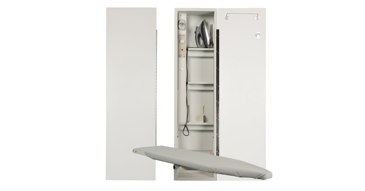 Iron-A-Way AE46FWU Electric Ironing Center - 15" Wide Built In ...