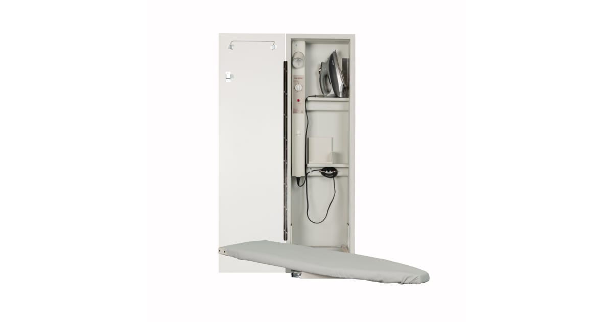 Iron-A-Way AE42FWU-L Ironing Center - 42 Inch Built-In Swiveling ...