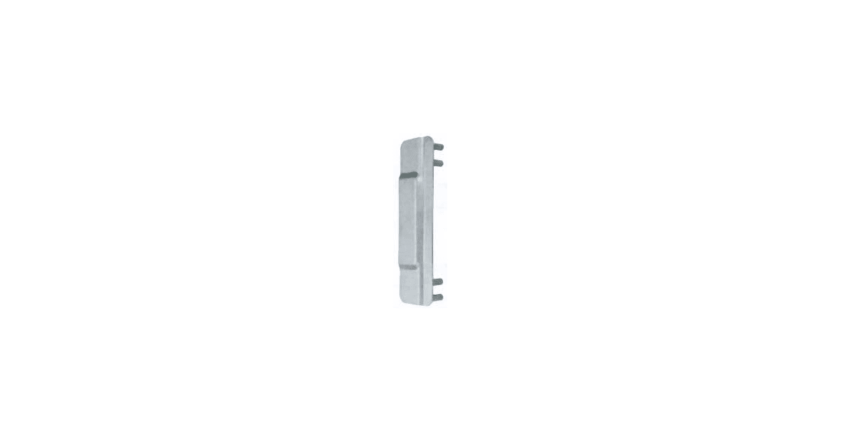 Ives LG1432D 9 1/2" x 2 9/16" Lock Guard for Escutcheon 3 1/2" Wide or ...
