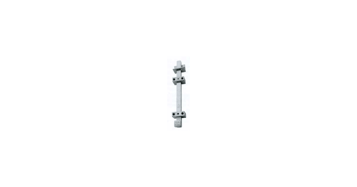 Ives SB3602C12 Heavy Duty Steel Surface Bolt 12" Bolt with 1 1/4" Throw ...
