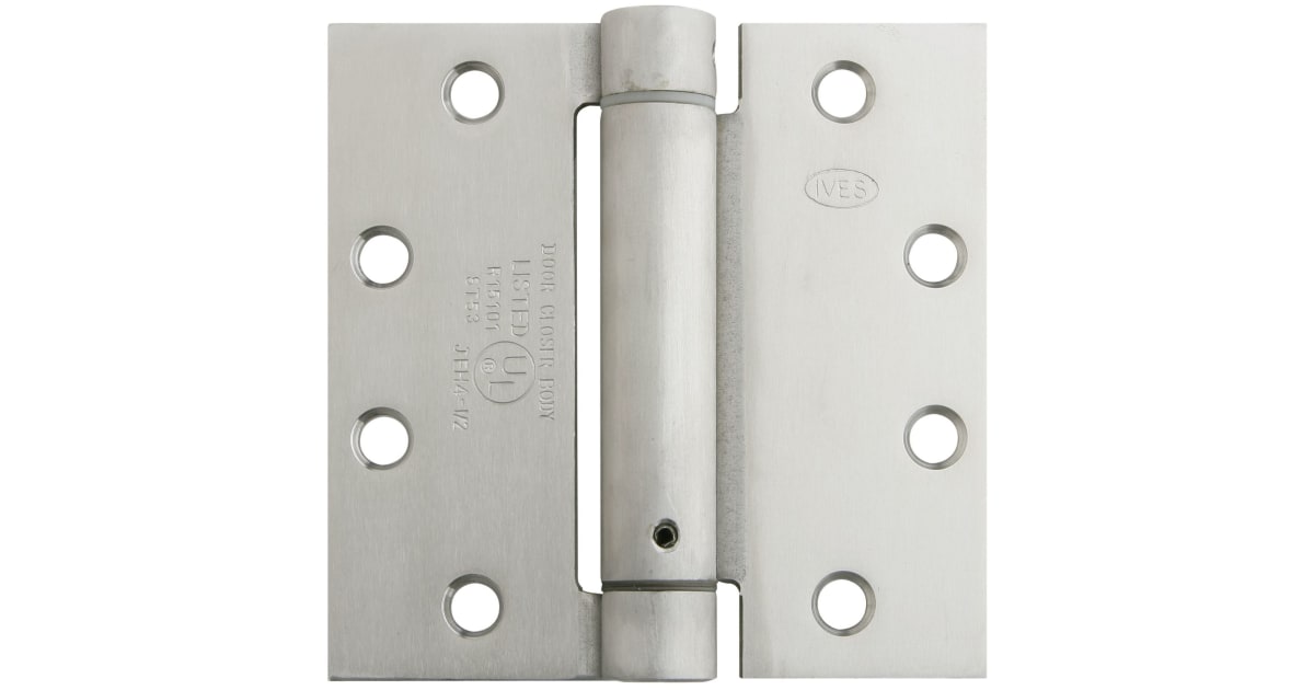 Ives 3SP1412652 Commercial Series 4-1/2 Inch x 4-1/2 Inch Spring Square ...