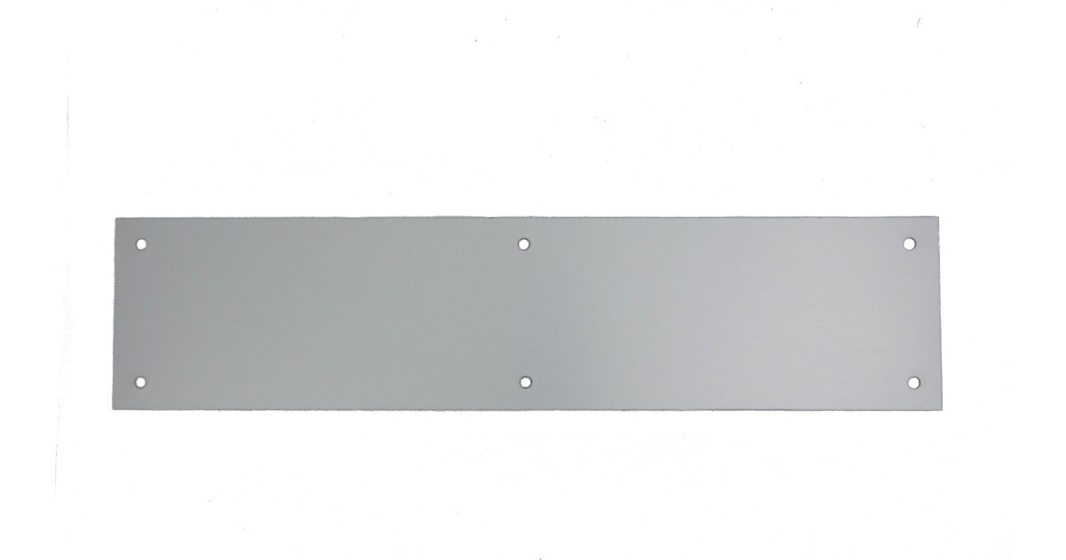 Ives 820028315 3-1/2" x 15" Aluminum Push Plate | Ferguson Home