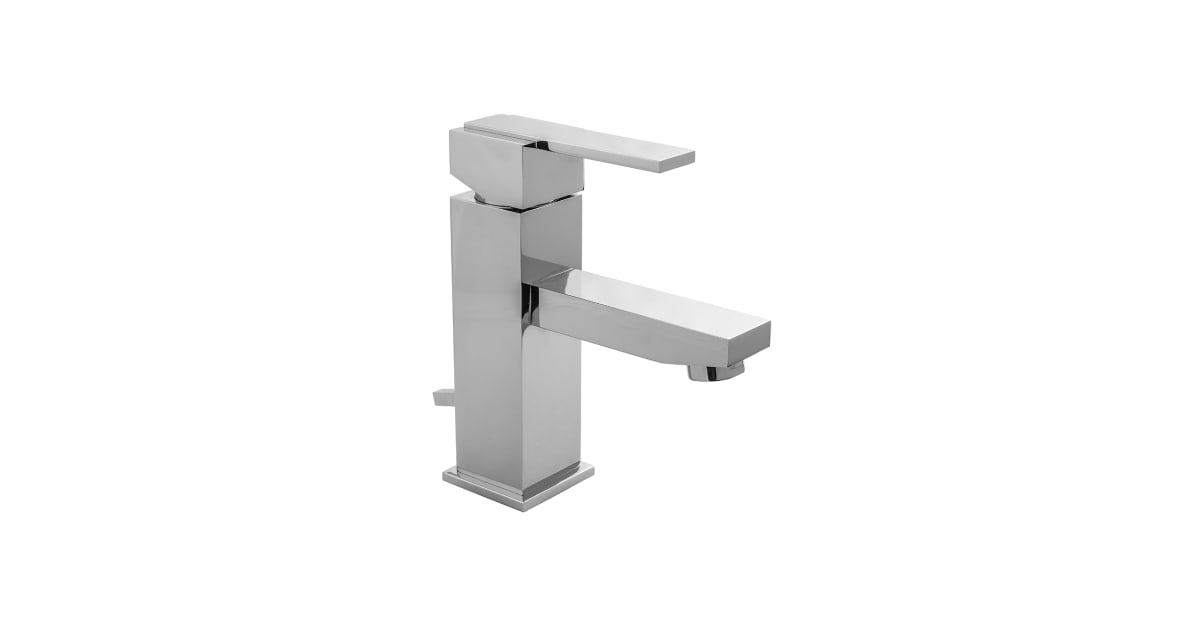 Jaclo 3377-PCH Cubix 1.5 GPM Single Hole Bathroom Faucet | Ferguson Home