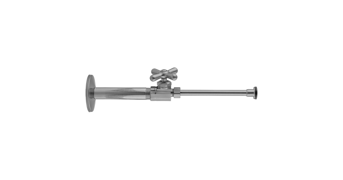 Jaclo 590X-72-PCH Multi Turn Angle Pattern 1/2" Copper Sweat Fit x 3/8 ...