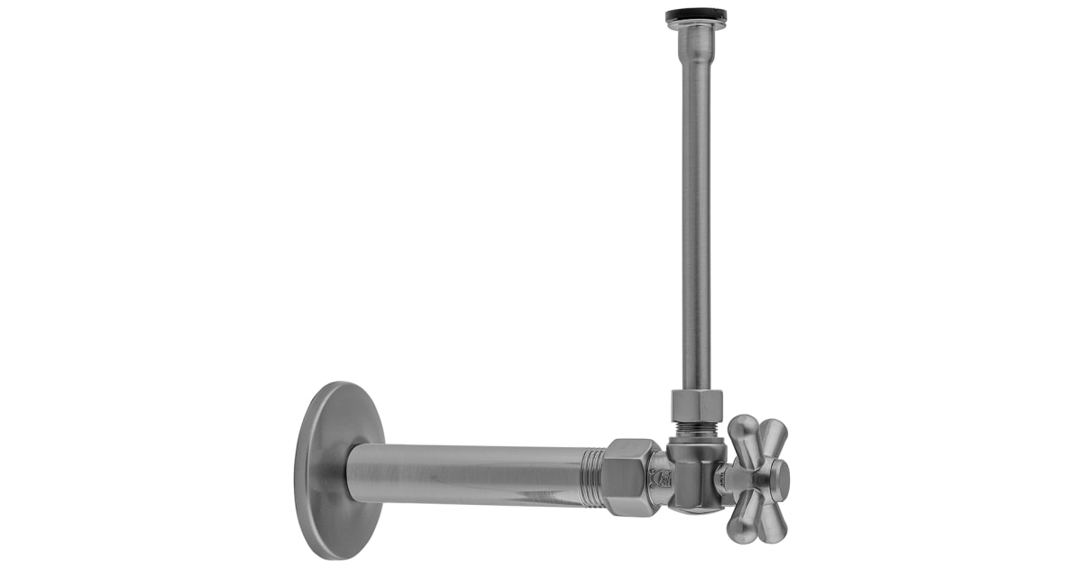 Jaclo 615-72-MBK Multi Turn Angle Pattern 1/2" IPS x 3/8" O.D. Faucet ...