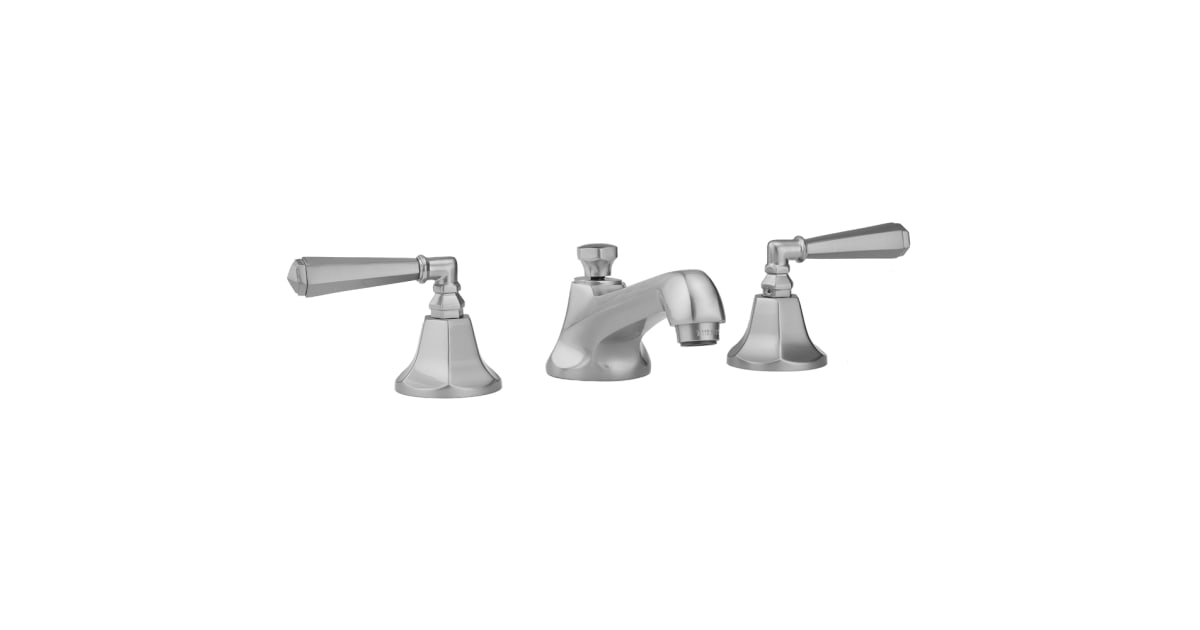 Jaclo 6870-T685-PB Astor 1.5 GPM Widespread Bathroom Faucet with Hex ...