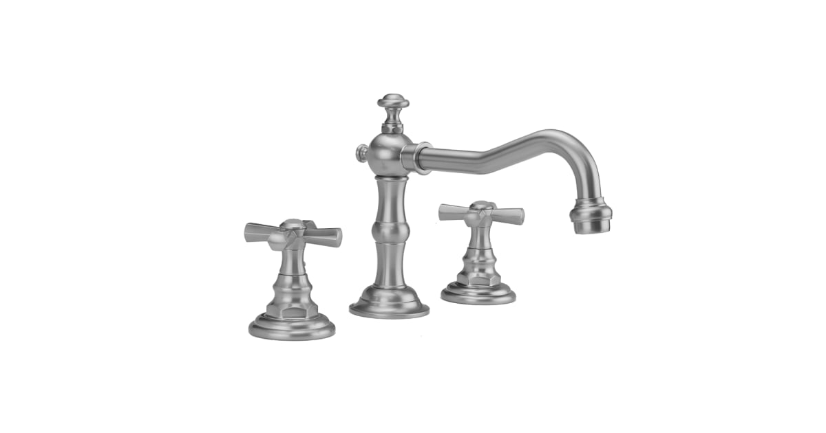 Jaclo 7830-T676-836-PB Roaring 20's 1.5 GPM Widespread Bathroom Faucet ...