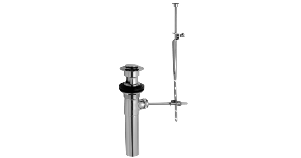 Jaclo 836-CB Fully Polished & Plated Pop-Up Lavatory Drain with ...