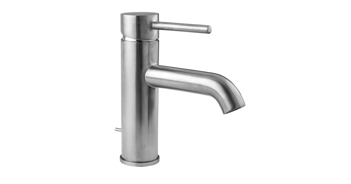 Jaclo 8877-736-PCH Contempo 1.5 GPM Single Hole Bathroom Faucet with ...