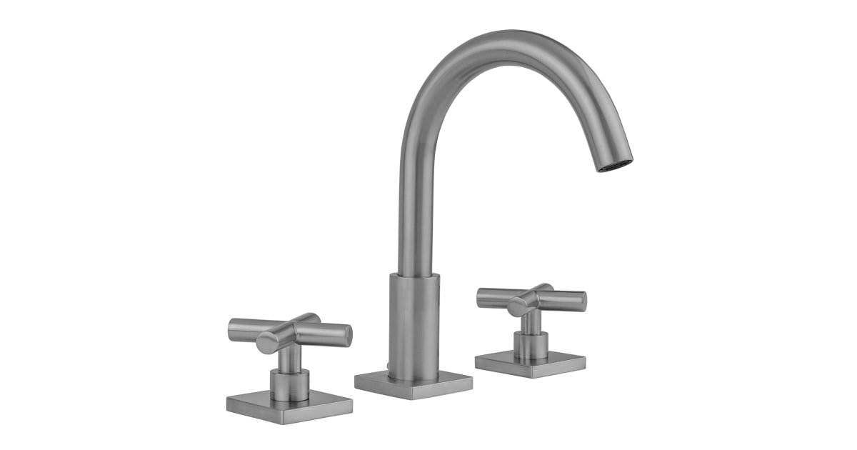 Jaclo 8881-TSQ462-1.2-PCH Uptown Contempo 1.2 GPM Widespread Bathroom ...