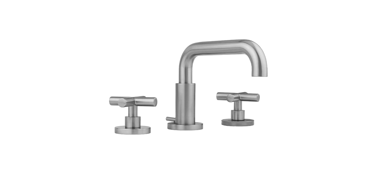 Jaclo 8882-T462-0.5-MBK Downtown Contempo 0.5 GPM Widespread Bathroom ...