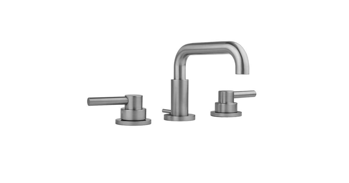 Jaclo 8882-T632-MBK Downtown Contempo 1.5 GPM Widespread Bathroom ...