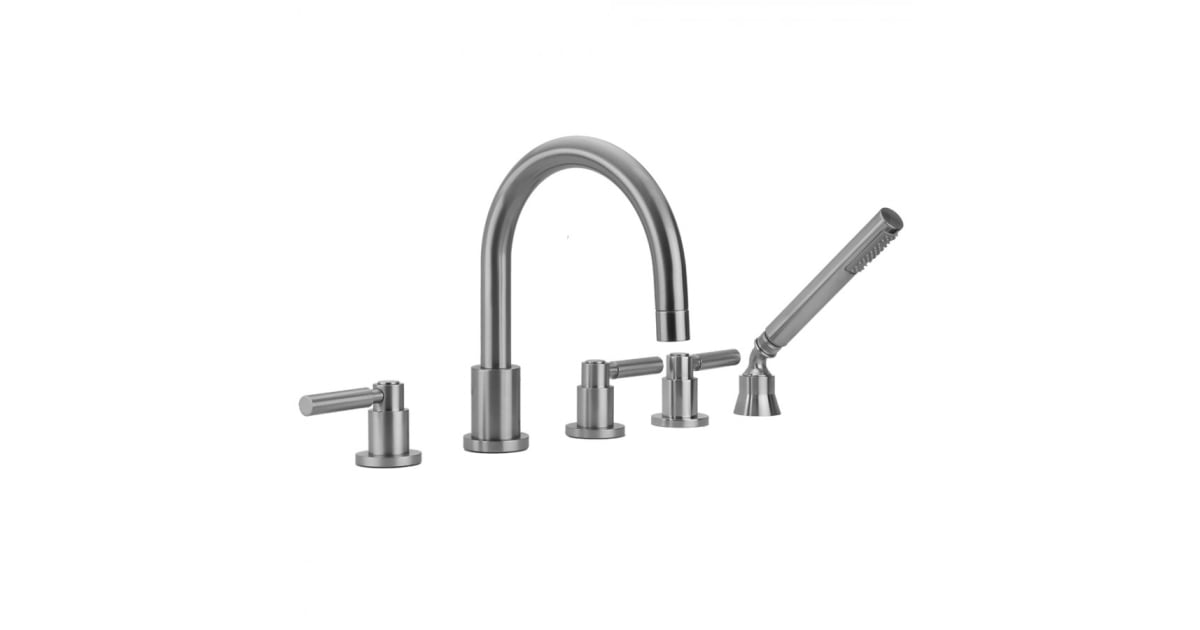 Jaclo 9980-L-A-456-TRIM-PCH Contempo Deck Mounted Roman Tub Filler Trim ...
