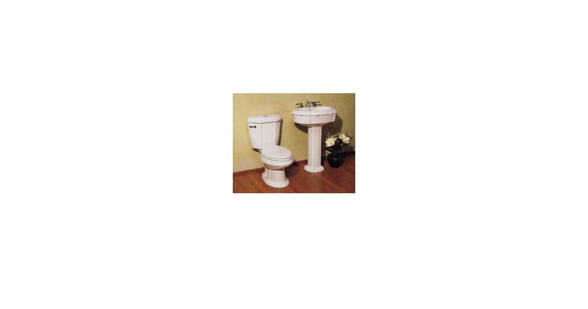 Jacuzzi Fixture Toilet Two-Piece Elongated from the Torretta series ...