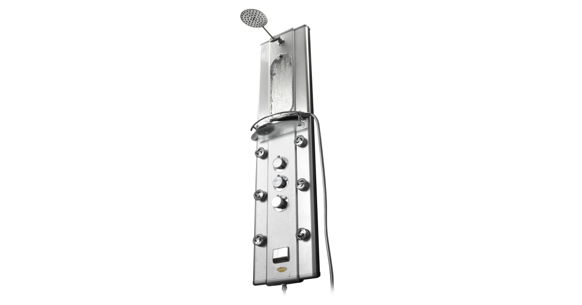 Jacuzzi EC33000 Ristorre Metallo® Double Handle Shower Panel Multi ...
