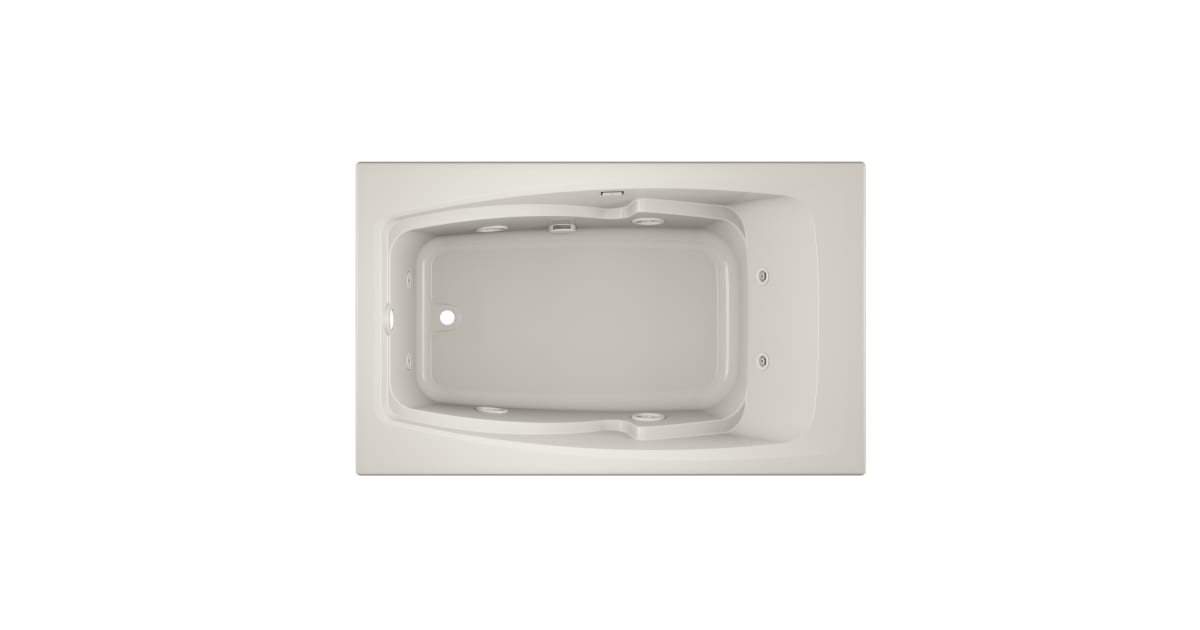 Jacuzzi ABR6036WLR2XXY Abri™ 60" Drop-in Acrylic Whirlpool Tub with ...