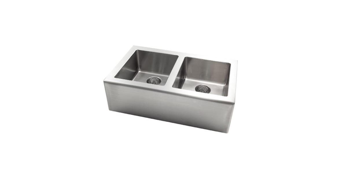 Jacuzzi AS-AP20XXUSUM Astracast® Apron Front Stainless Steel Double ...