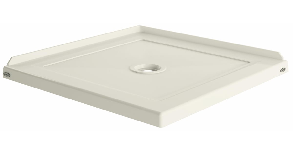 Jacuzzi SR-C3636JC-QT Catalina 36" x 36" Square Shower Base with Double ...