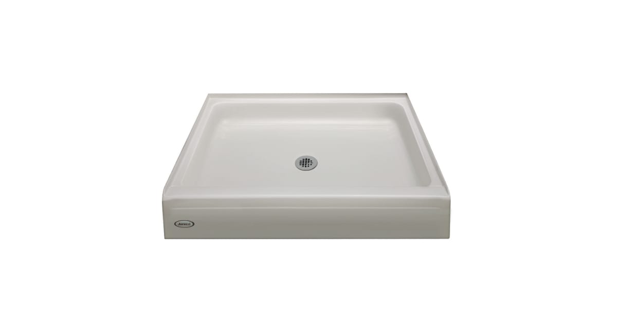 Jacuzzi SR-X3636JC-QT Cayman 36" x 36" Single Threshold Shower Pans ...