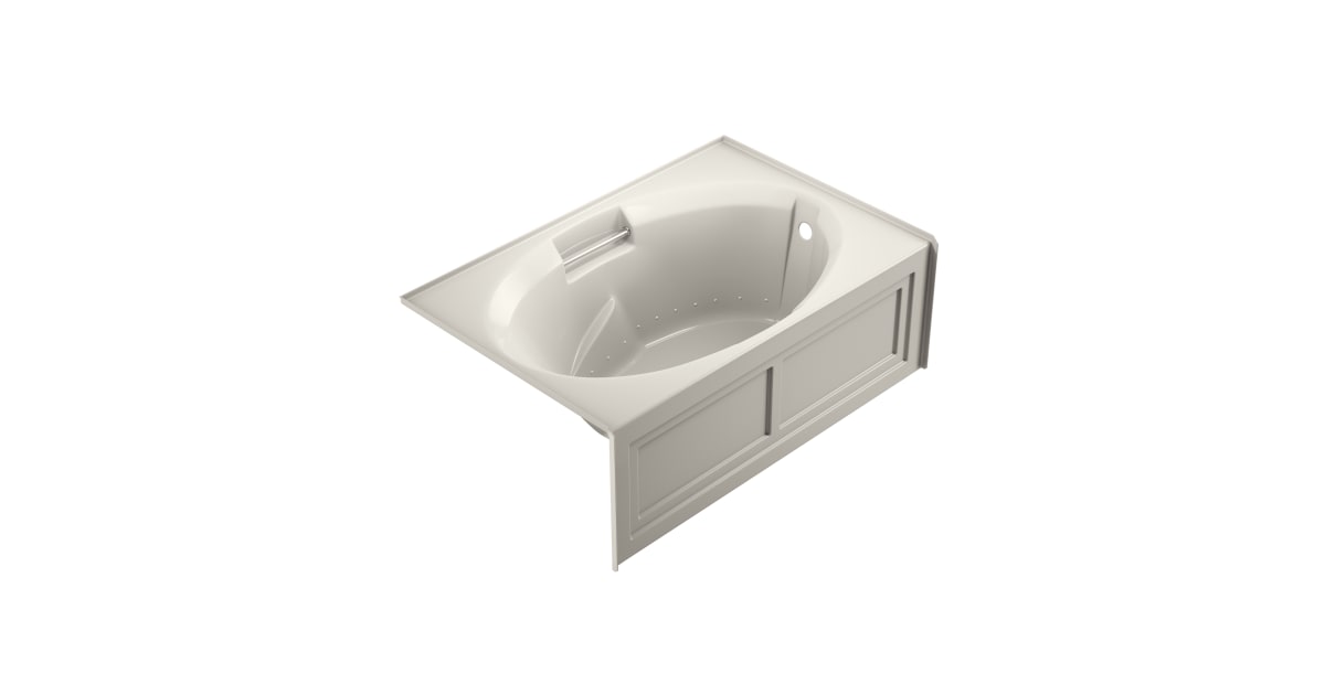 Jacuzzi CES6036ARL2XXY Celia™ 60" Alcove Acrylic Air Tub with Right ...