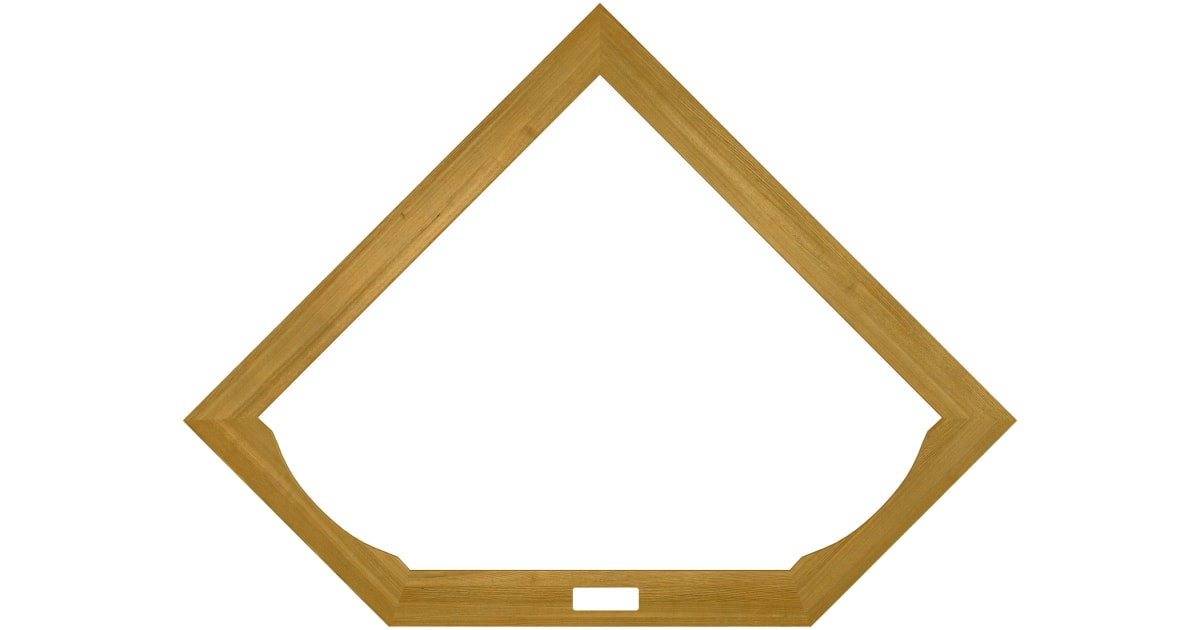 Jacuzzi HB78936 66" x 66" Wood Frame for Fuzion Series Corner Jacuzzi ...