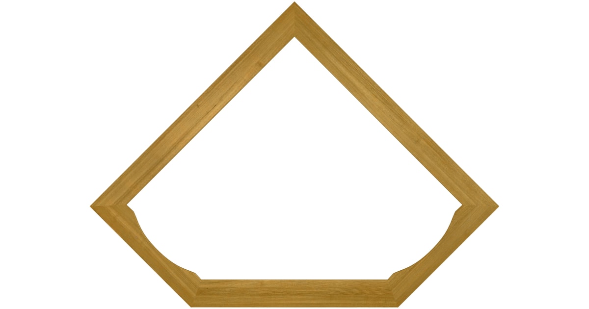 Jacuzzi HB79936 66" x 66" Wood Frame for Fuzion Series Corner Jacuzzi ...