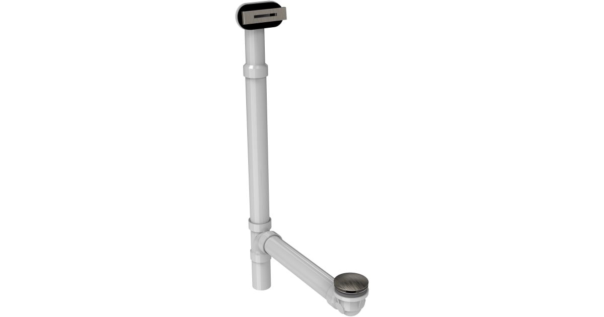 Jacuzzi MF35826 Linear 1-1/2" Tub Drain Kit - with Overflow | Ferguson Home