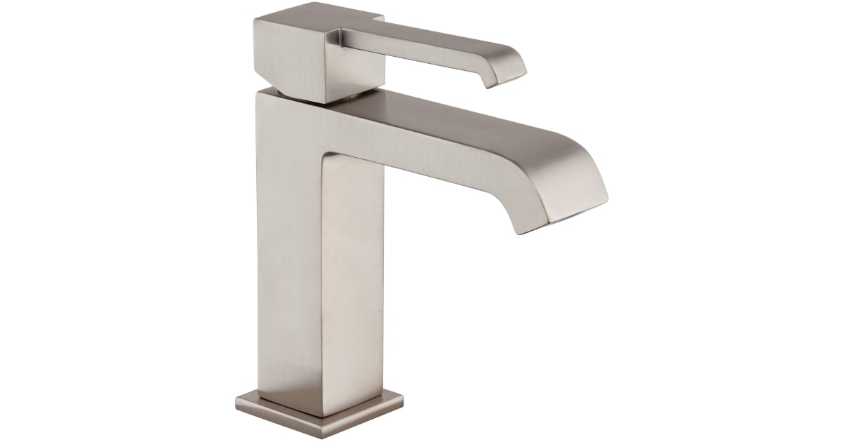 Jacuzzi MZ77826 Malcolm 1.2 GPM Single Hole Bathroom Faucet with ...