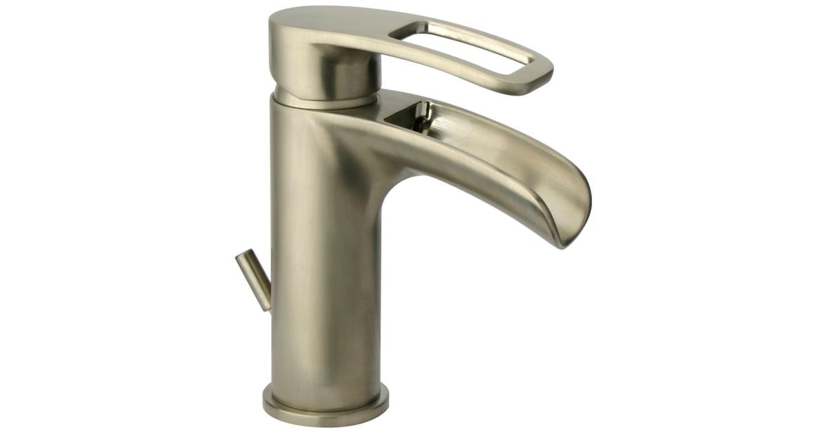 Jacuzzi MZ78826 Bretton 1.2 GPM Single Hole Bathroom Faucet with ...