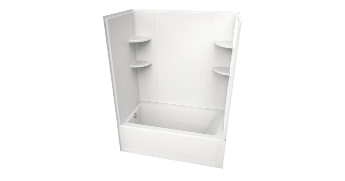Jacuzzi PD81959 Primo 58" Tall x 32" Wide Shower Wall | Ferguson Home