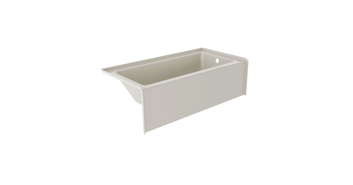 Jacuzzi T1S6632BRXXXXY Projecta 66" Three Wall Alcove Acrylic Soaking ...