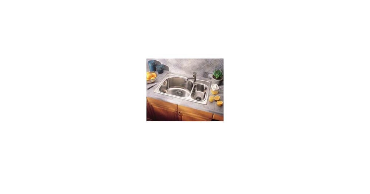 Jacuzzi Fixture Kitchen Sink Stainless Steel from the EAM 2233 series ...