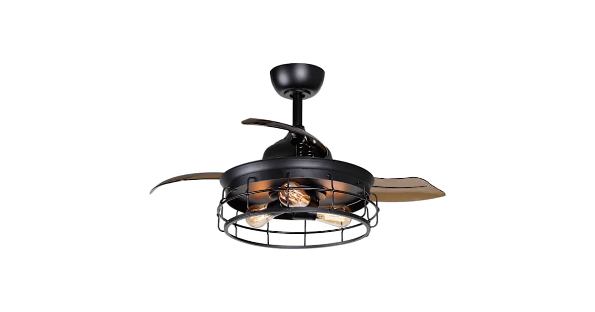 James Allan BOCFA89518BK 36" 3 Blade Indoor Ceiling Fan | Ferguson Home