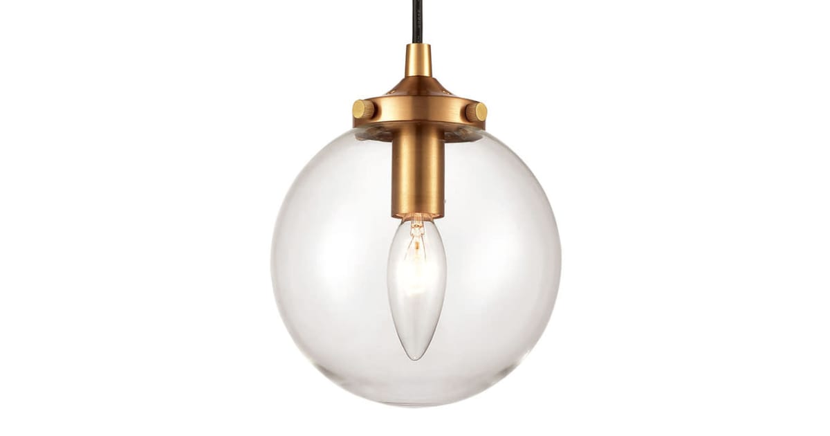 James Allan EP8958MBAG Ellis Single Light 6" Wide Mini Pendant ...