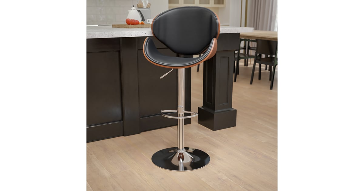 James Allan FFIF11720WA Retro Modern 21" Wide Bentwood Adjustable ...