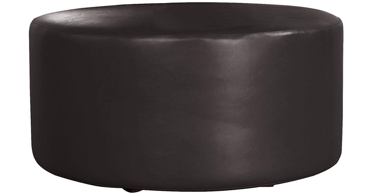 James Allan HEOF94641-BK Florie Round Ottoman Cover - Cover Only ...
