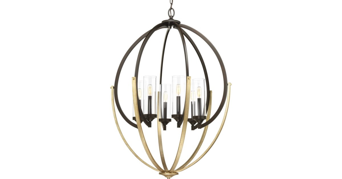 James Allan PCH76682ABZ Goldsmith 6 Light 29" Wide Chandelier ...