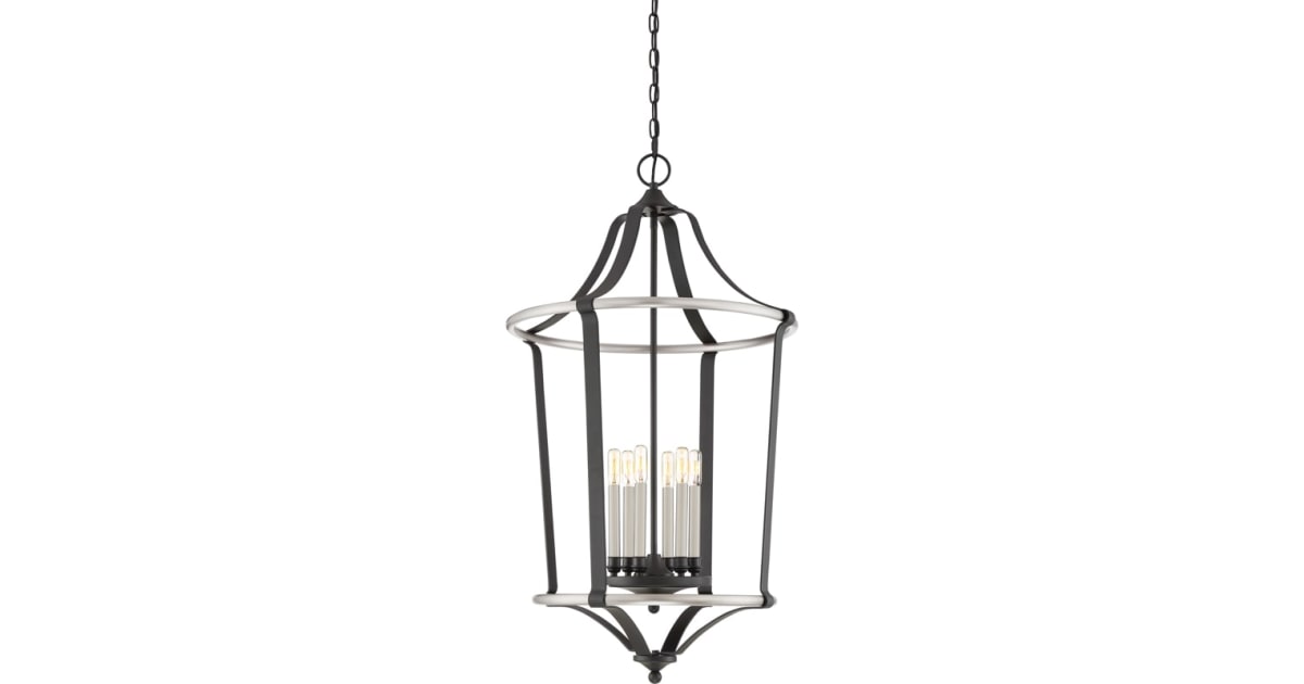 James Allan MVCH7439ETBLK Waller 6 Light 22" Wide Chandelier | Ferguson ...