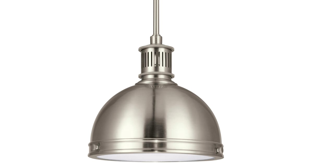 James Allan SGP96949BN Effingham Single Light 10" Wide LED Mini Pendant ...