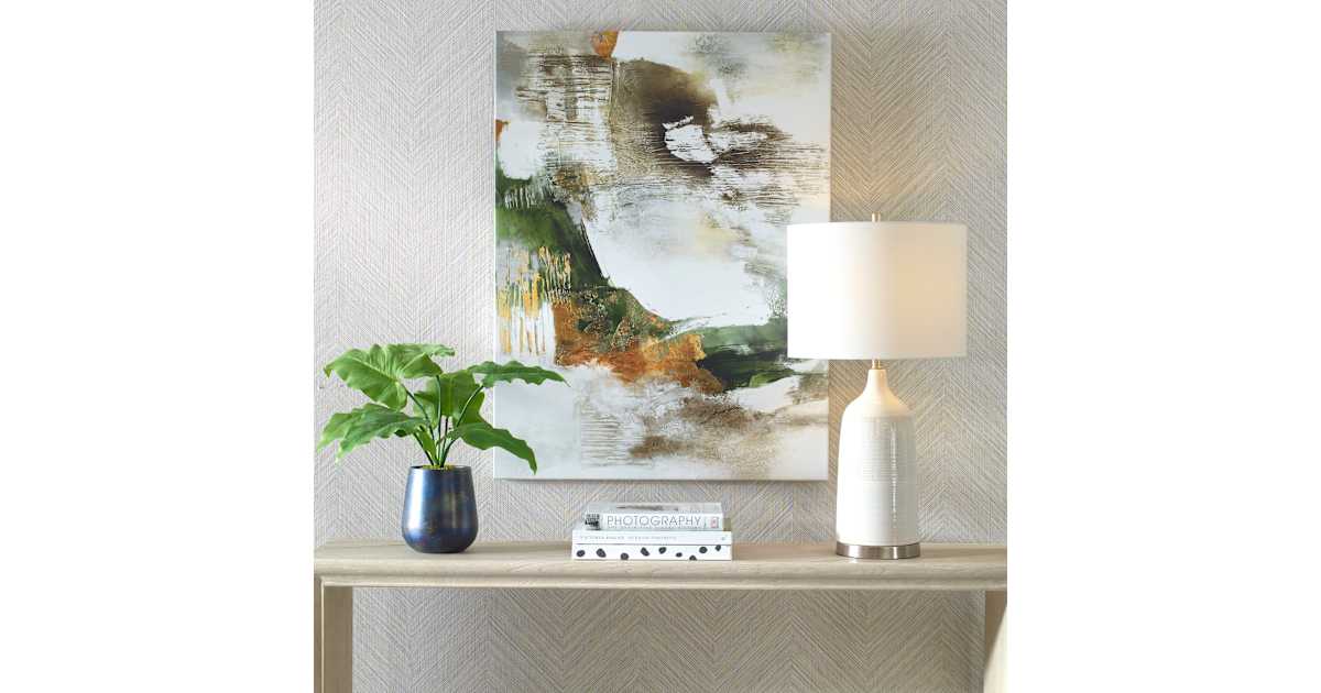James Allan UHD63361 40" x 30" Frameless Abstract Graphic Print ...