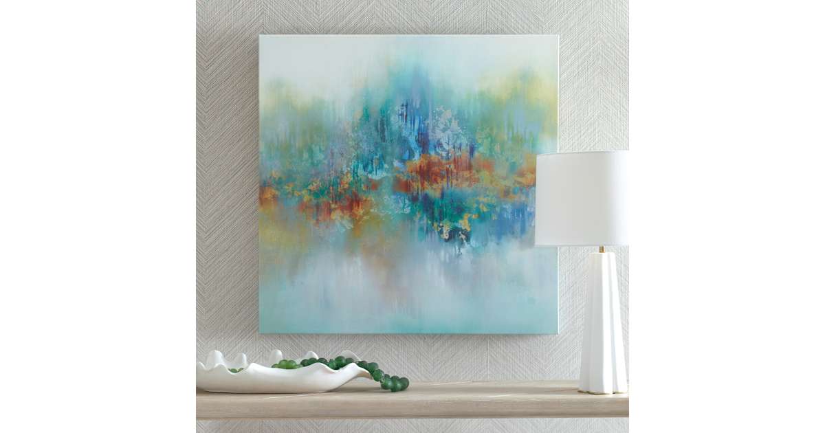 James Allan UHD90728 36" x 36" Frameless Abstract Graphic Print ...