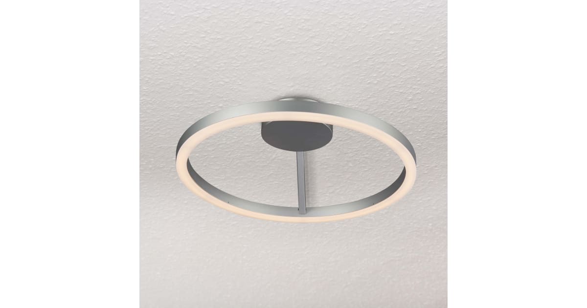 James Allan VCF8790S Kiser Single Light 20" Wide Integrated LED Semi ...