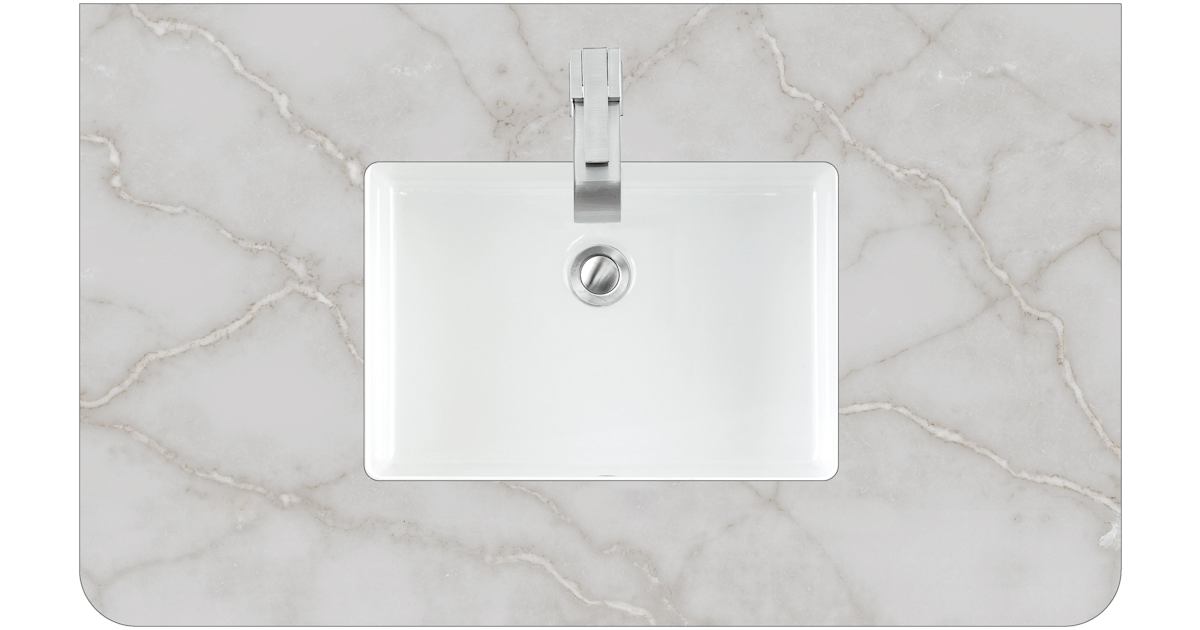 James Martin Vanities 060-S36RC-VSL 36" Stone Composite Vanity Top ...