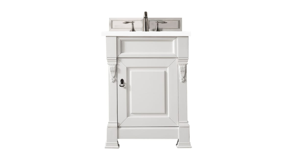 James Martin Vanities 147-V26-BW-3WZ Brookfield 26" Free Standing ...