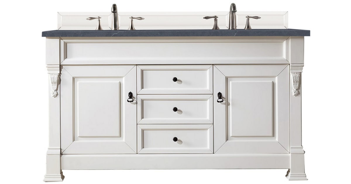 James Martin Vanities 147-V60D-BW-3CSP Brookfield 60" Free Standing ...