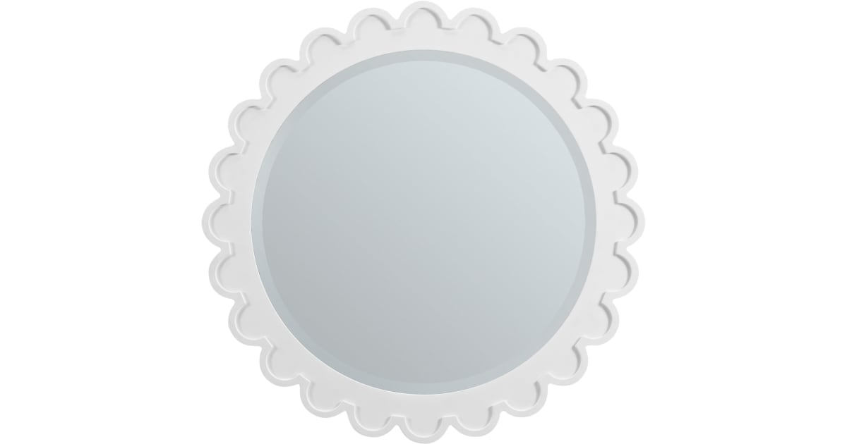 James Martin Vanities 244-MR32-BW Adelese 32" Diameter Contemporary ...