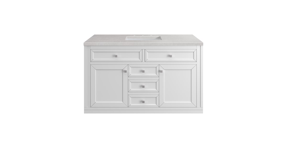 James Martin Vanities 305-V48-GW-3ESR-BN Chicago 48" Free Standing or ...