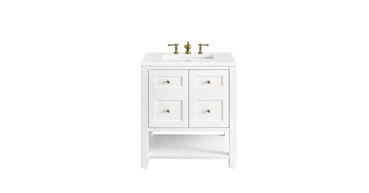 James Martin Vanities 330-V30-BW Breckenridge 30" Free Standing Single ...
