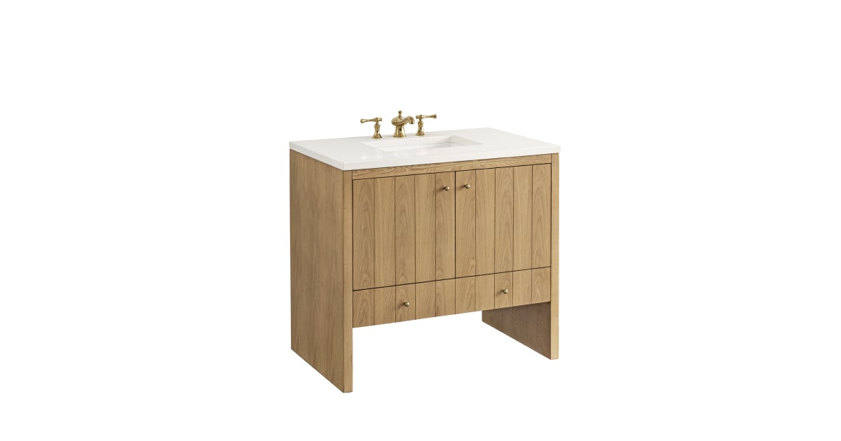 James Martin Vanities 435-V36-LNO-3WZ Hudson 36" Single Basin Wood ...